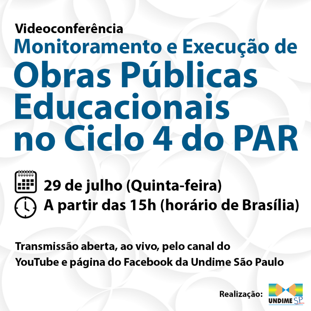 [VIDEOCONFERÊNCIA] MONITORAMENTO E EXECUÇÃO DE OBRAS PÚBLICAS ...